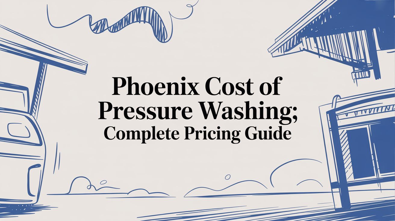 Cost of Pressure Washing in Phoenix: A Complete Guide