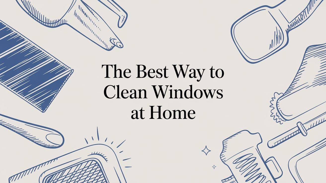 The Best Way to Clean Windows at Home